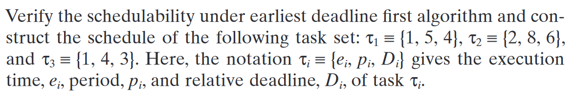 When constructing the schedule for the earliest first | Chegg.com