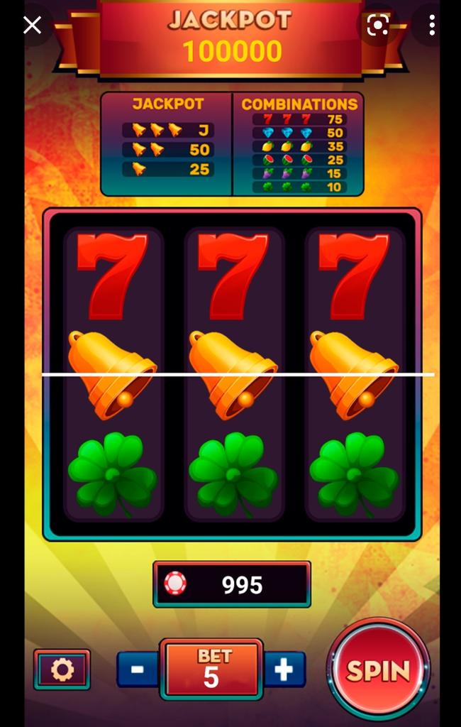 Solved X JACKPOT 100000 JACKPOT COMBINATIONS 75 J *** 50 .. | Chegg.com