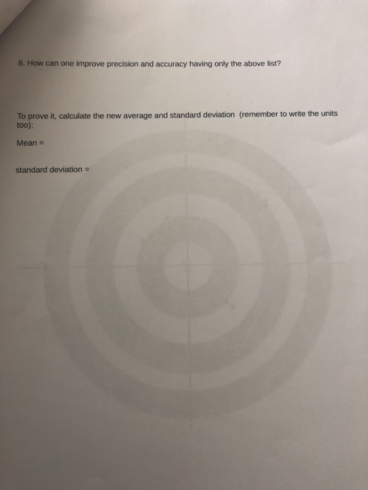 Solved Lab Report Data Table Distance Data 1 Data 2 Data 3 | Chegg.com