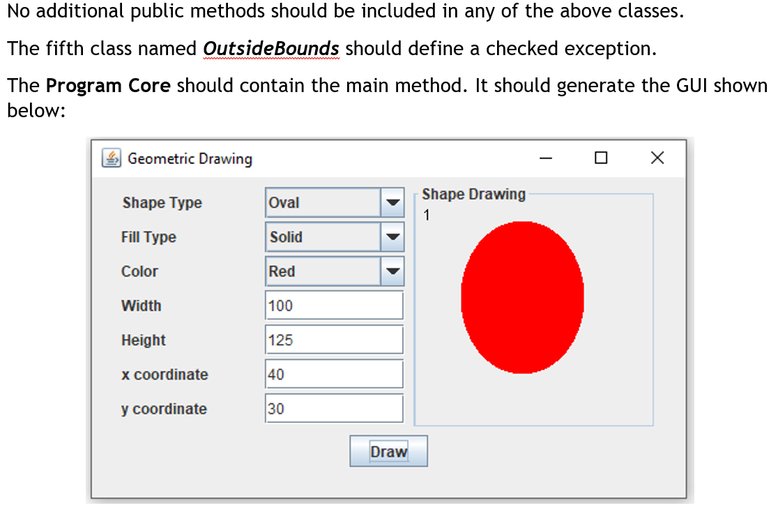 This is a java swing project. The requirements are | Chegg.com