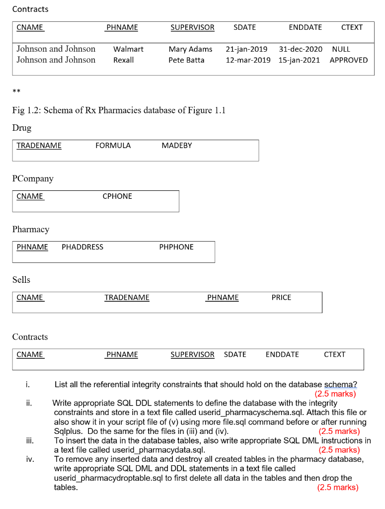 Solved 1. Given a database state of the simplified version | Chegg.com