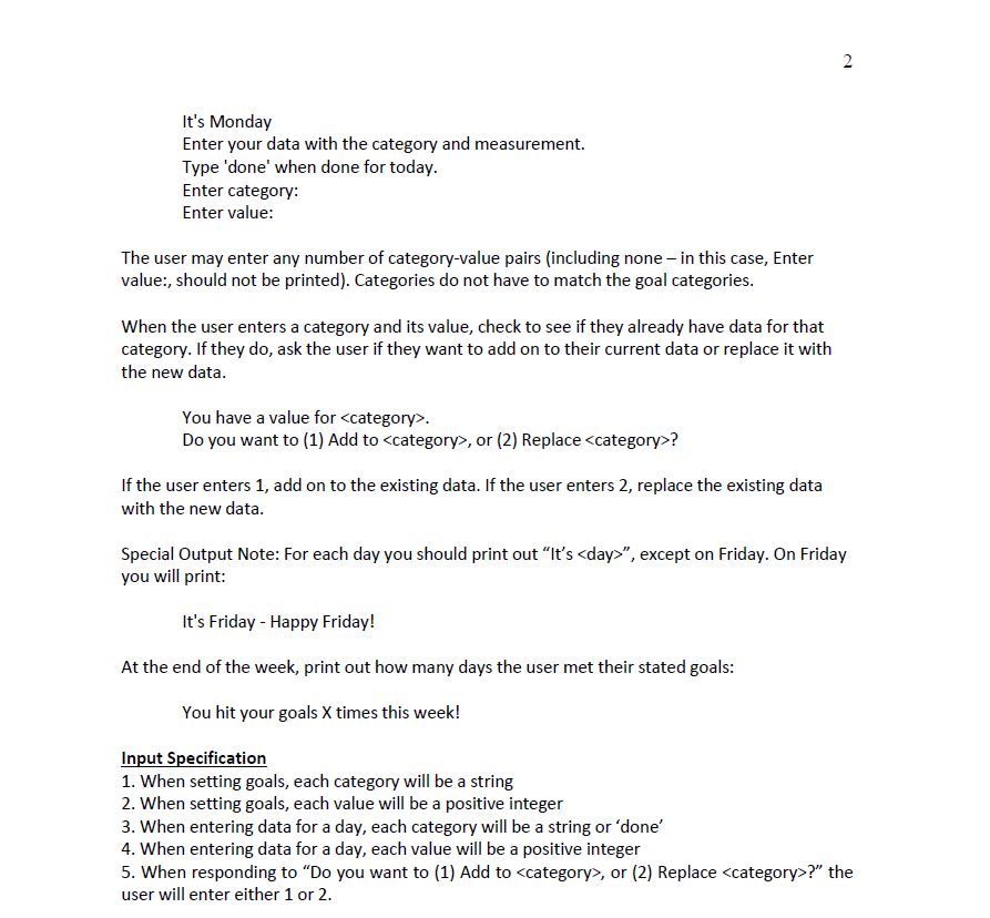 Solved Can someone help me with making this Python program | Chegg.com