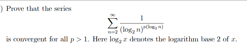 Solved Prove USING the Comparison test, the root test, or | Chegg.com