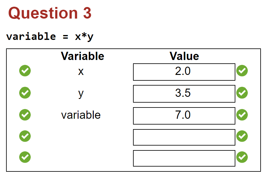 Solved For this activity, you will "draw variable boxes". | Chegg.com