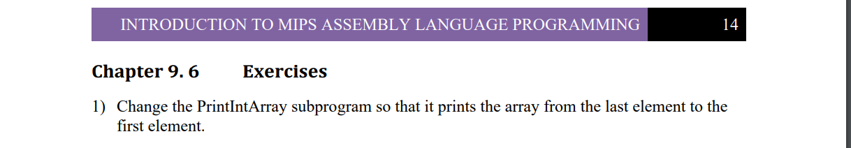 Solved Question 1) ﻿Using MIPS(MARS 4.5) ﻿Assembly language. | Chegg.com