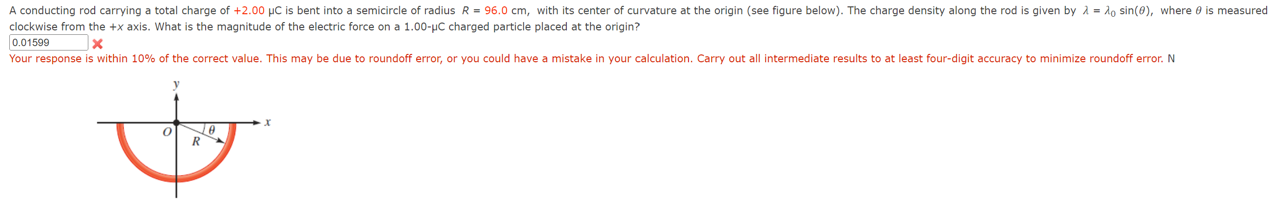 Solved Given the two charged particles shown in the figure | Chegg.com
