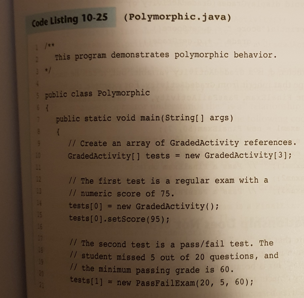 Problem 2 (25 points) Inheritance and | Chegg.com