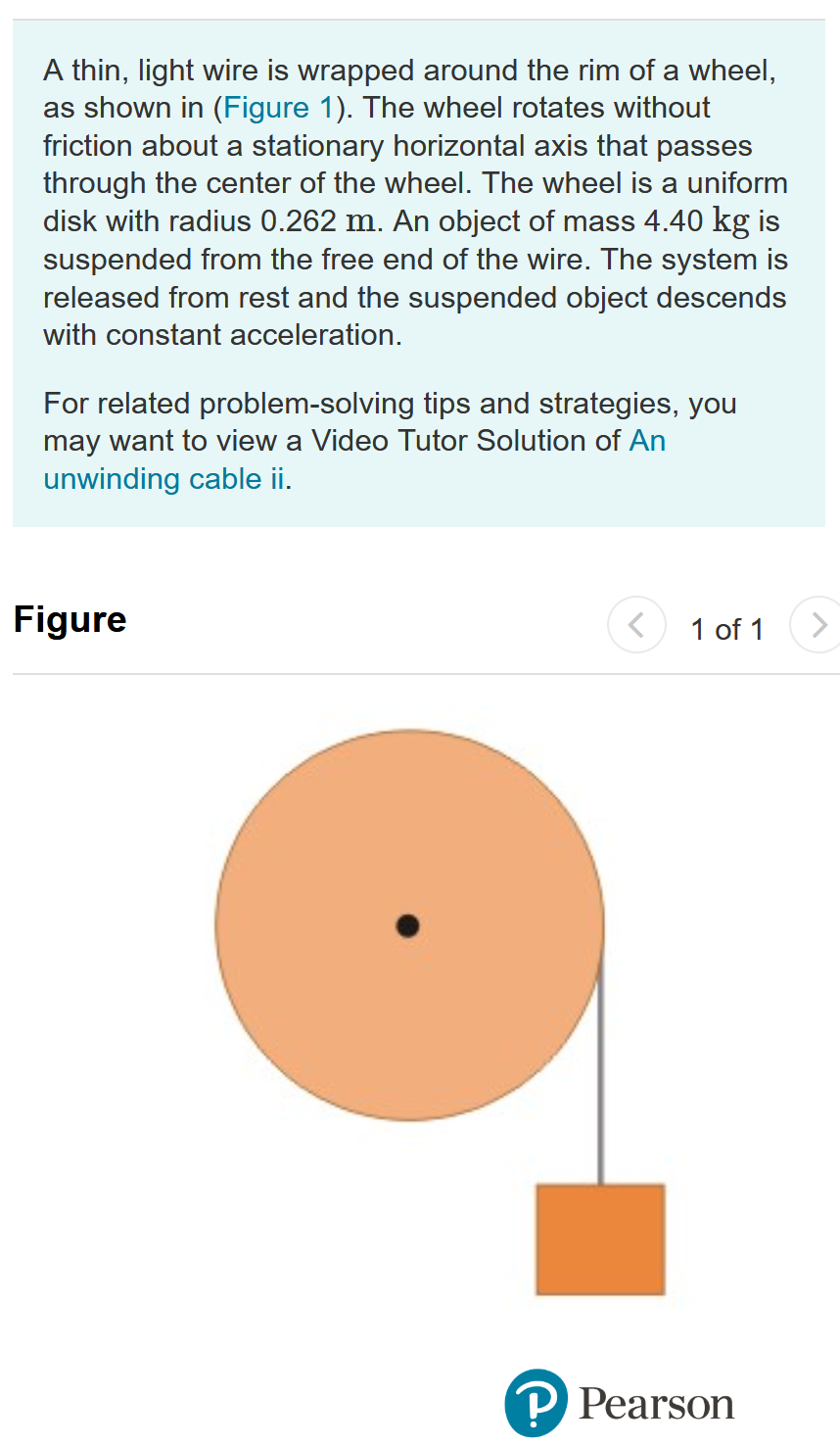 Solved: If The Suspended Object Moves Downward A Distance ... | Chegg.com