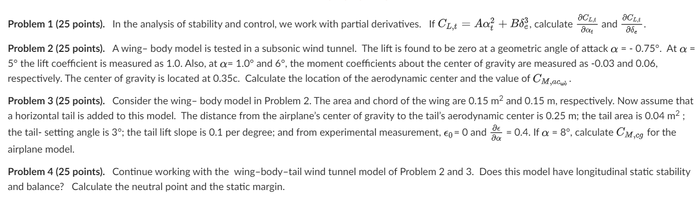 Solved Problem 1 (25 points). In the analysis of stability | Chegg.com