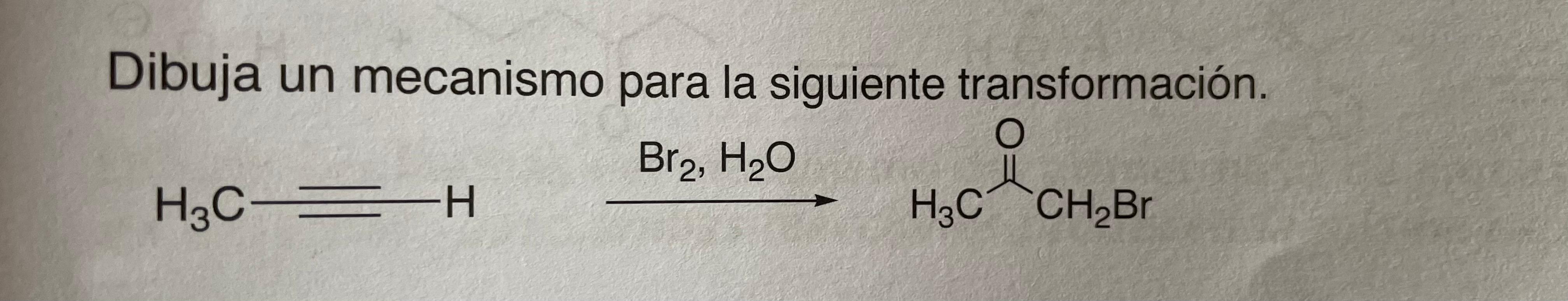 Solved Dibuja un mecanismo para la siguiente transformación. | Chegg.com