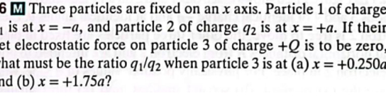 High Quality SOLUTION 예제 보기6 ﻿Three particles are fixed on an x ﻿axis. | Chegg.com