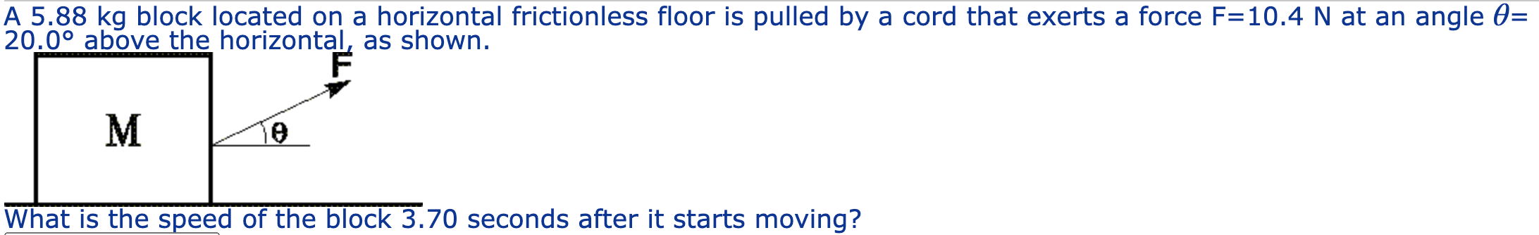Solved A 5.88 kg block located on a horizontal frictionless | Chegg.com