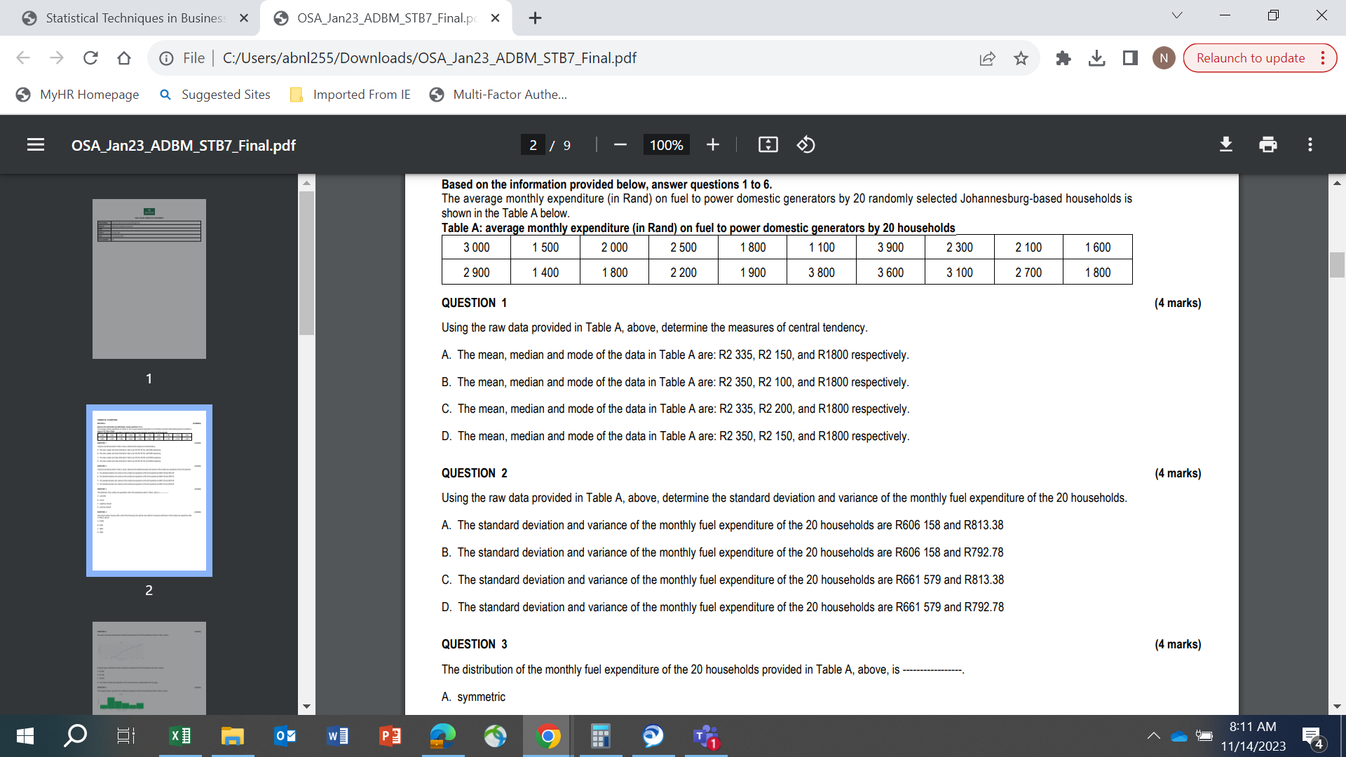 Solved Based on the information provided below, answer | Chegg.com