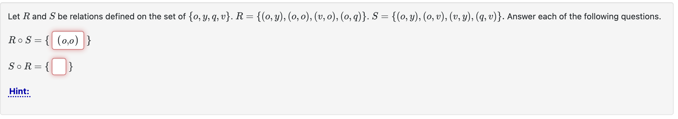 Solved Let R and S be relations defined on the set of | Chegg.com