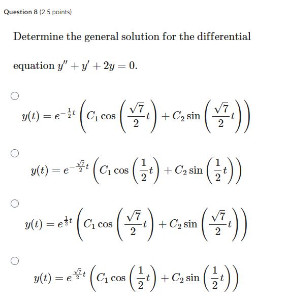 Solved Question 8 | Chegg.com