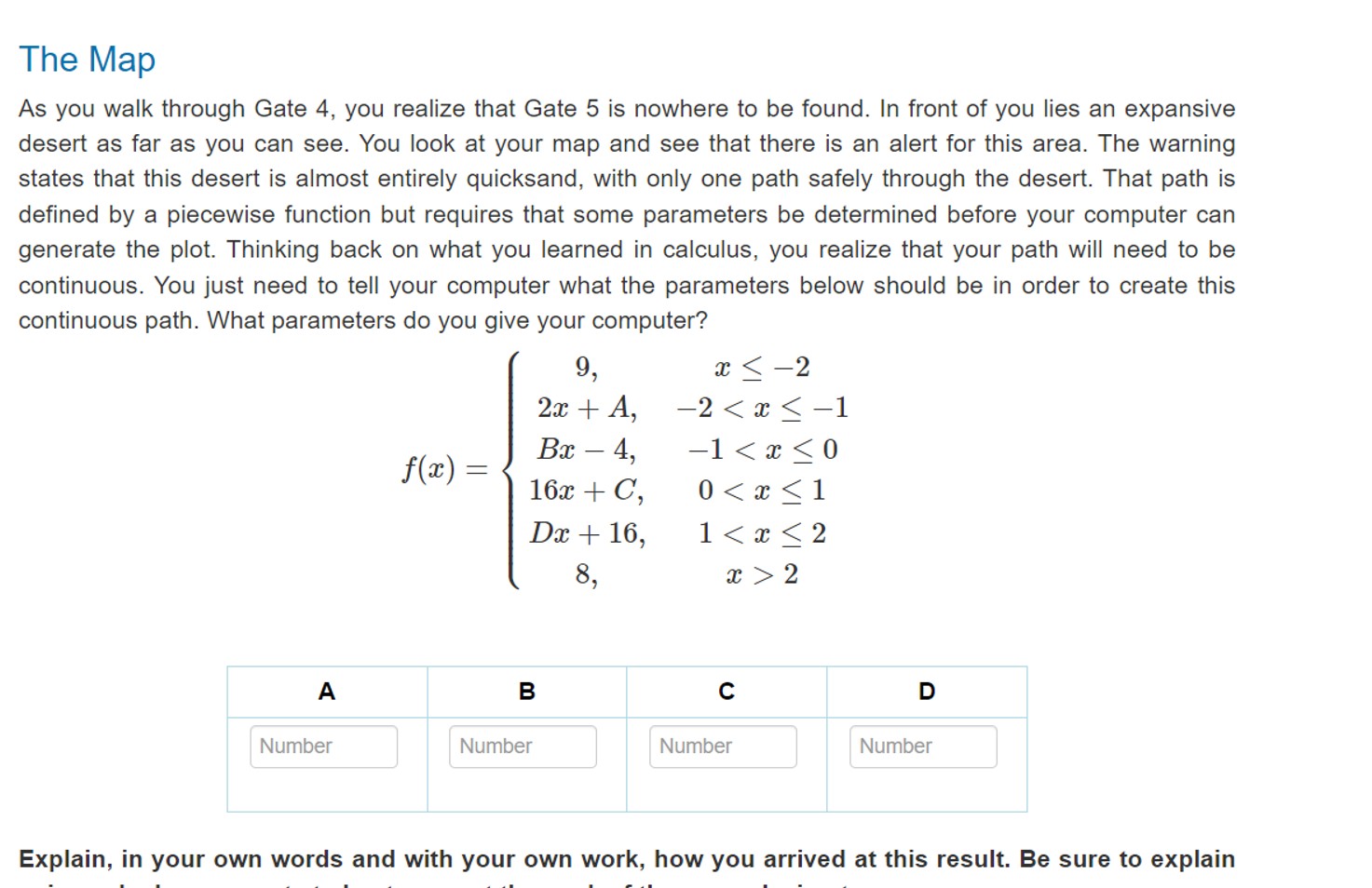 Solved The MapAs you walk through Gate 4, ﻿you realize that | Chegg.com