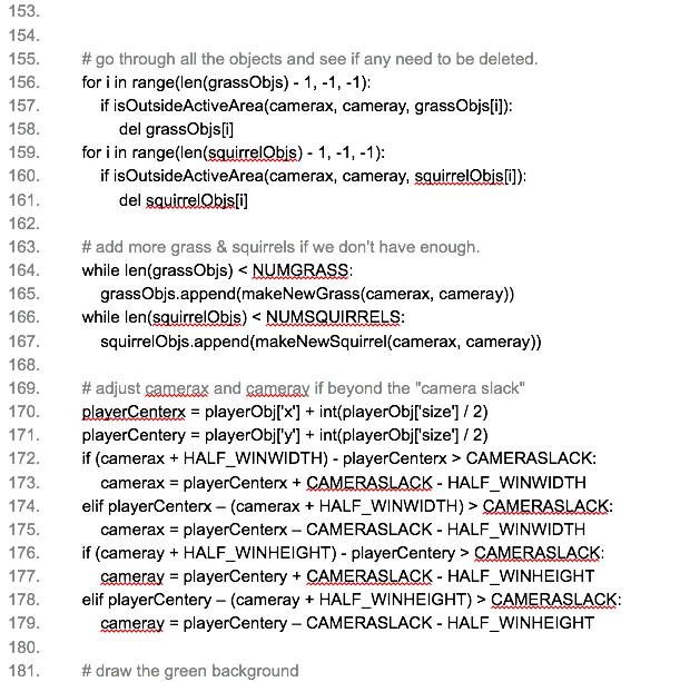 Squirrel Eat Squirrel program INSTRUCTIONS: Place an | Chegg.com