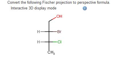 Solved Convert the following Fischer projection to | Chegg.com