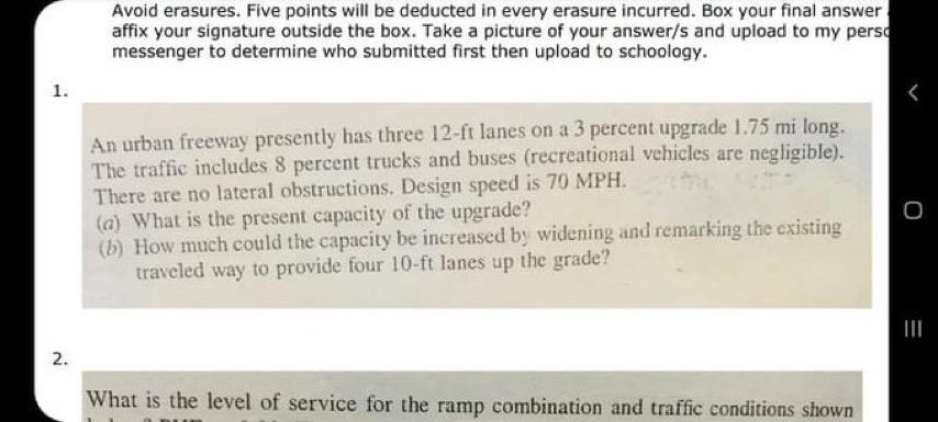 Solved Avoid erasures. Five points will be deducted in every | Chegg.com