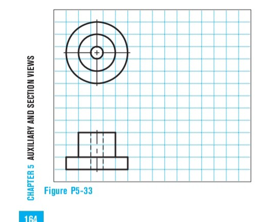 Solved: 2. Given The Two Views Appearing In Figures P5-29 ... | Chegg.com