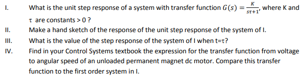 Solved What is the unit step response of a system with | Chegg.com