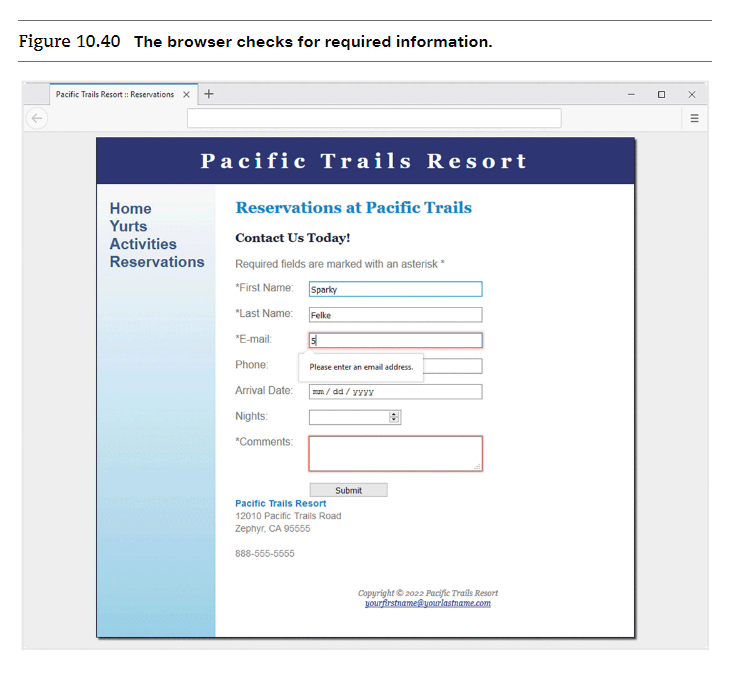 Solved TASK 3: Create the Reservations Page. A productivity | Chegg.com