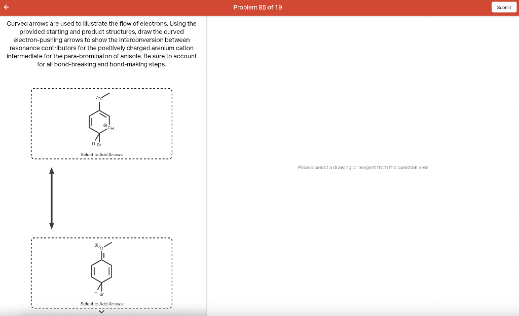 Solved Curved arrows are used to illustrate the flow of | Chegg.com