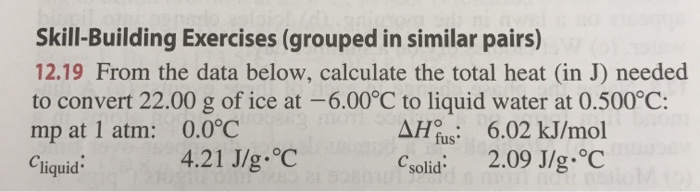 Solved Skill-Building Exercises (grouped in similar pairs) | Chegg.com
