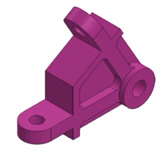 Solved B40602: Basic Part - Step 2 - (Radial Swing Block) | Chegg.com