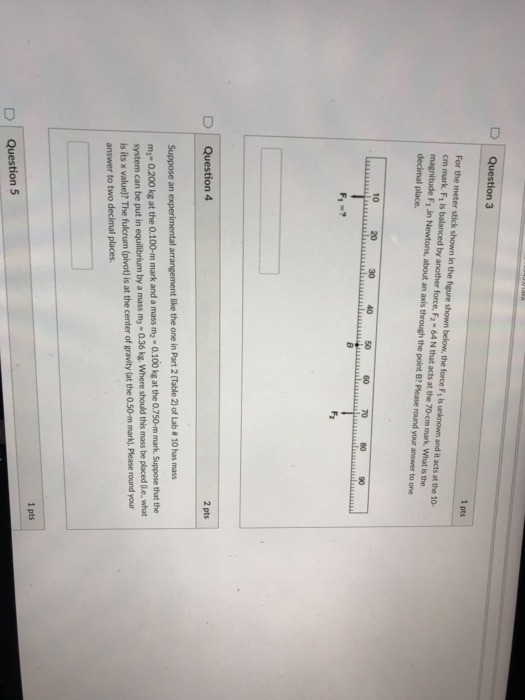Solved n the figure shown below, the fulcrum (pivot) is at | Chegg.com