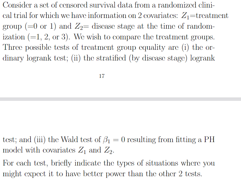 Solved Consider the same data setting as in the preceding | Chegg.com