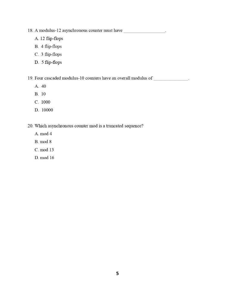 Solved Part A Objectives Answer All Questions In Answer 