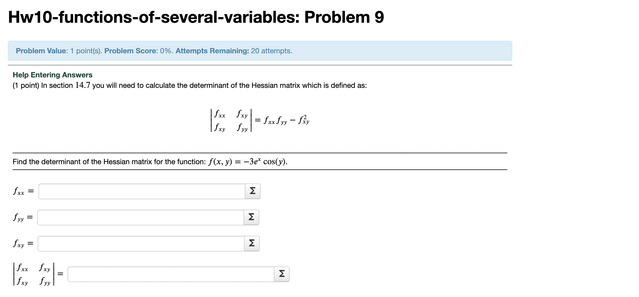 Solved Hw10 Functions Of Several Variables Problem 9