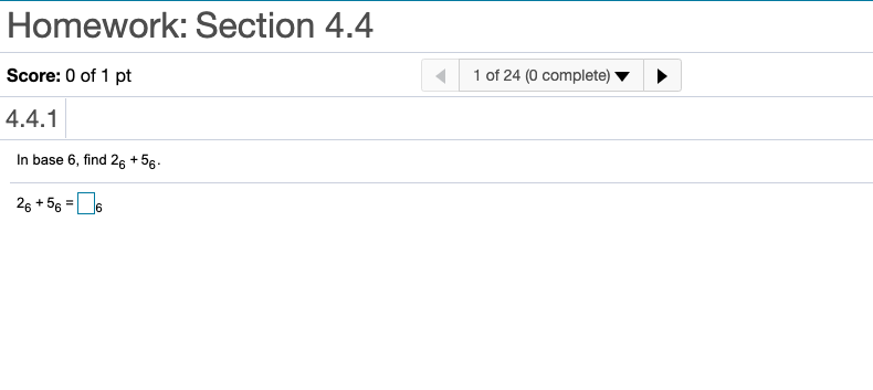 Solved Homework Section 4 4 Score 0 Of 1 Pt 1 Of 24 0