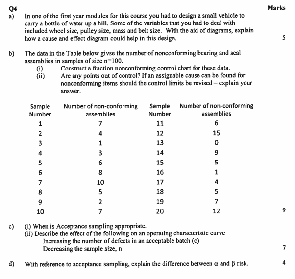Solved Q4 a) In one of the first year modules for this | Chegg.com