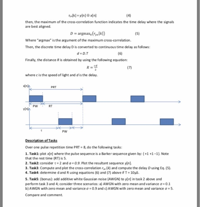 (a) Understand the basic theory behind RADAR systems. | Chegg.com