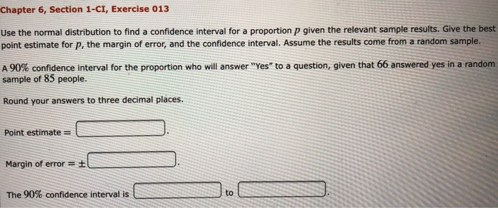 Solved Chapter 6 Section 1 Ci Exercise 011 Xincorrect Use 