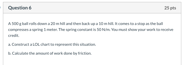 Solved Please do both parts, and include the LOL chart. Do | Chegg.com