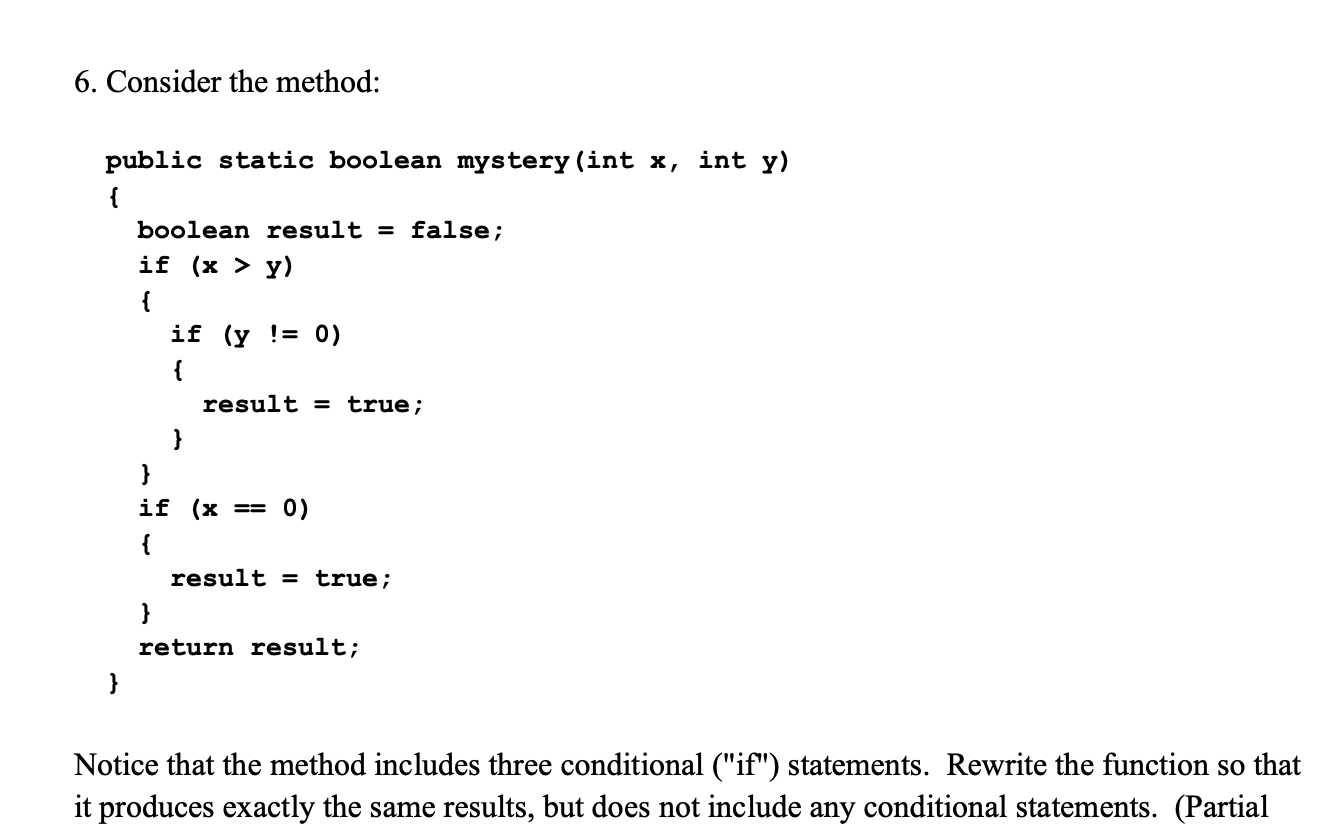 Solved How would I remove all of these if statements from | Chegg.com