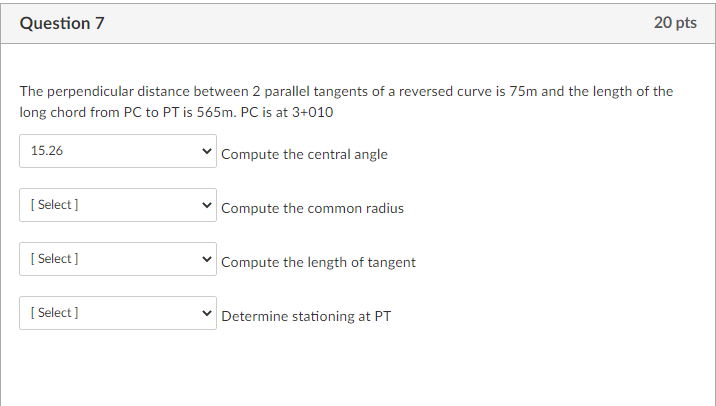 Solved Question 7 20 pts The perpendicular distance between | Chegg.com