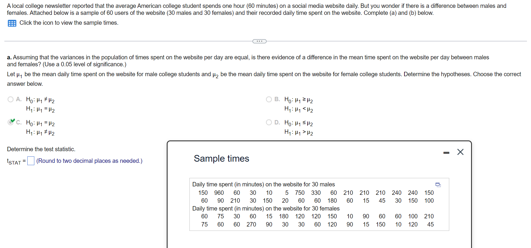 Solved Find the p-value. p-value=enter your response here | Chegg.com