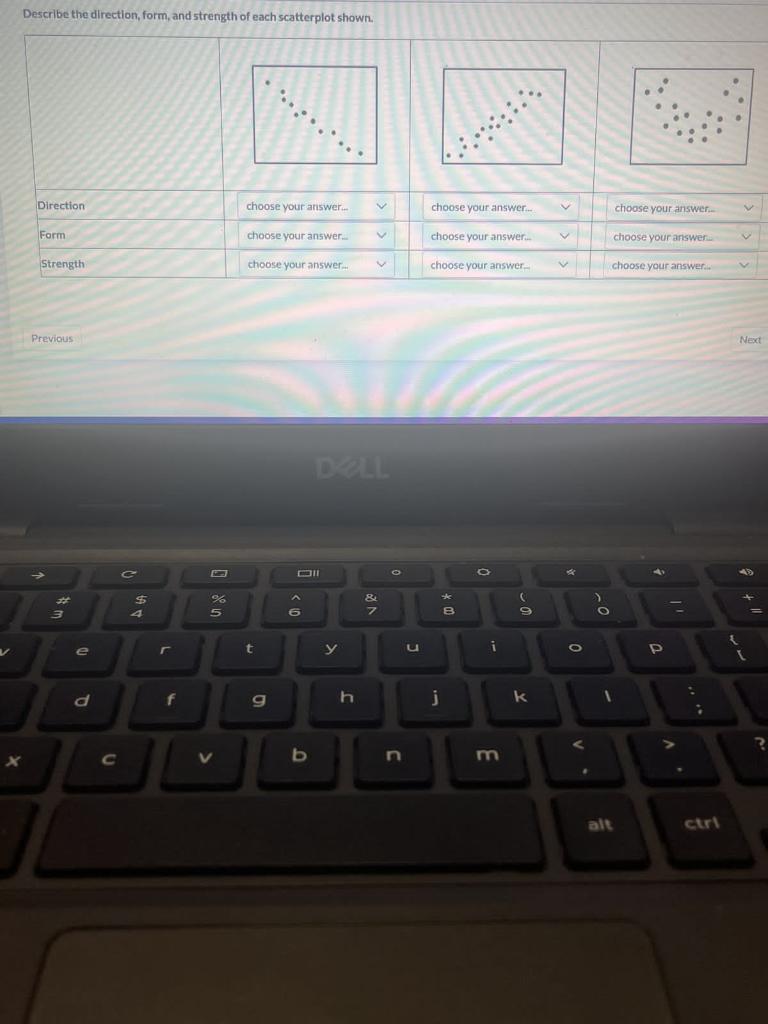 Solved Describe the direction, form, and strength of each | Chegg.com