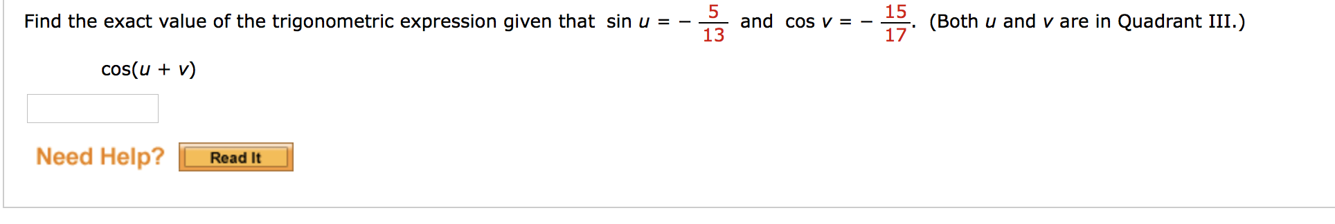 Solved Find the exact value of the trigonometric expression | Chegg.com