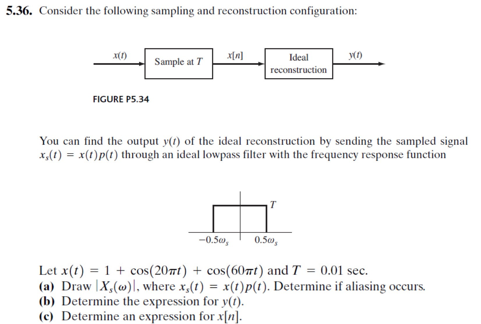 5.36. ﻿Consider the following sampling and | Chegg.com