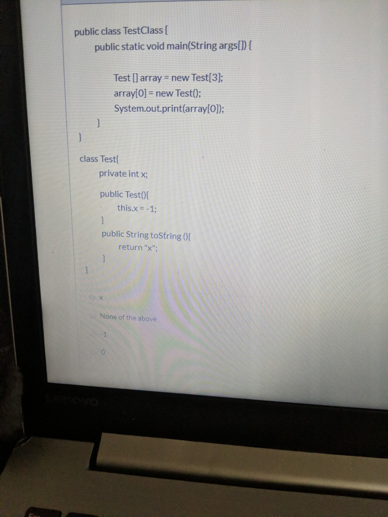 Solved public class TestClass public static void main(String | Chegg.com Solved public class TestClass public static void main(String | Chegg.com