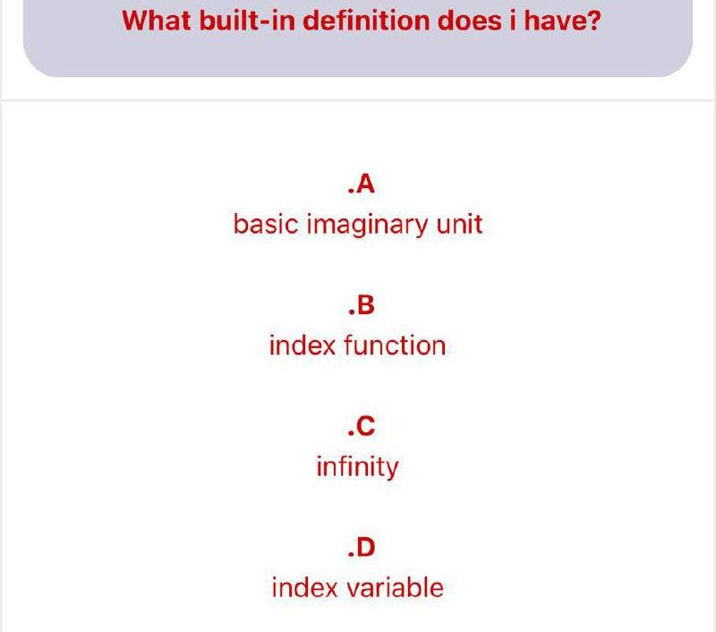 Solved What built-in definition does i have? .A basic | Chegg.com