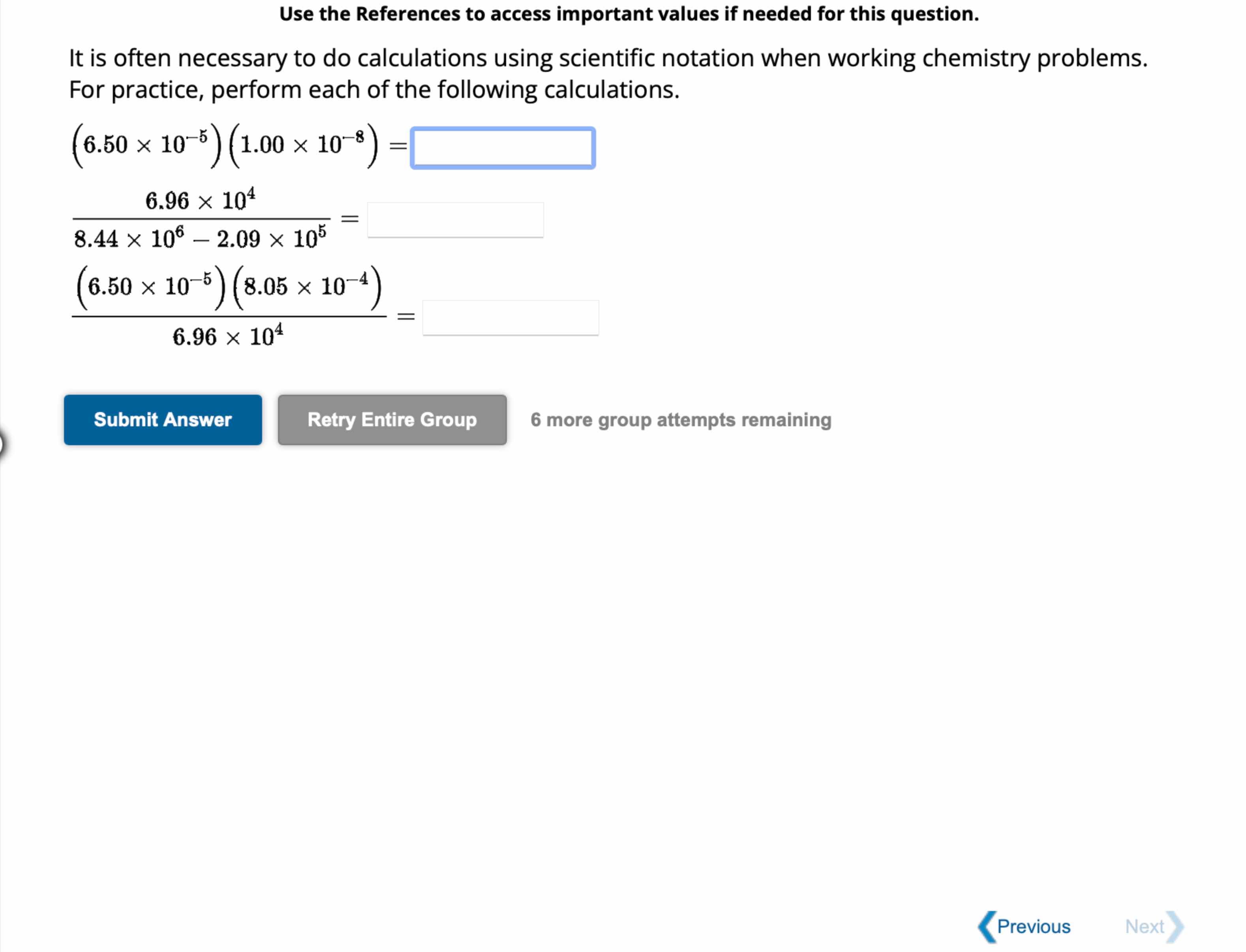 Solved Use the References to access important values if | Chegg.com