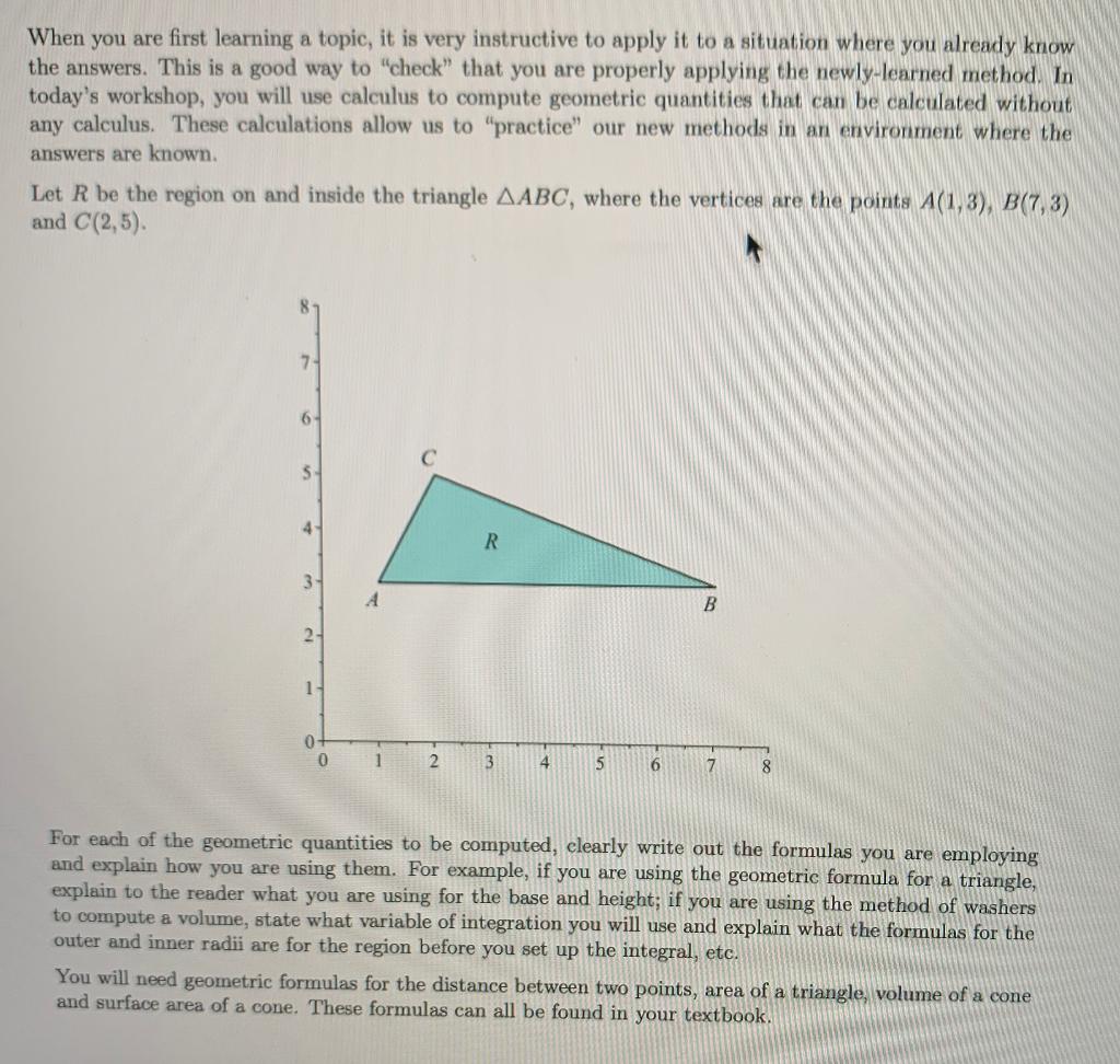 Solved When you are first learning a topic, it is very | Chegg.com