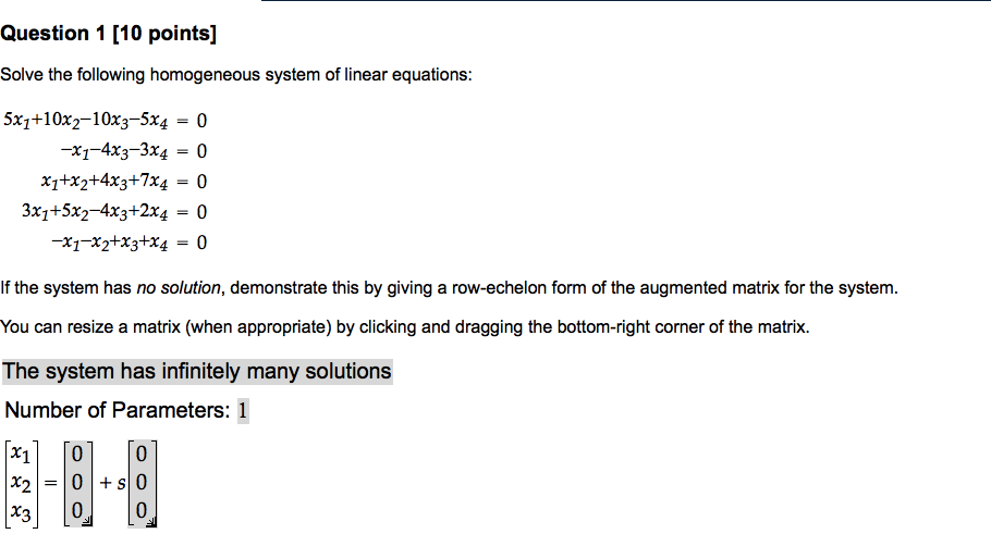 Solved Question 1 [10 points] Solve the following | Chegg.com