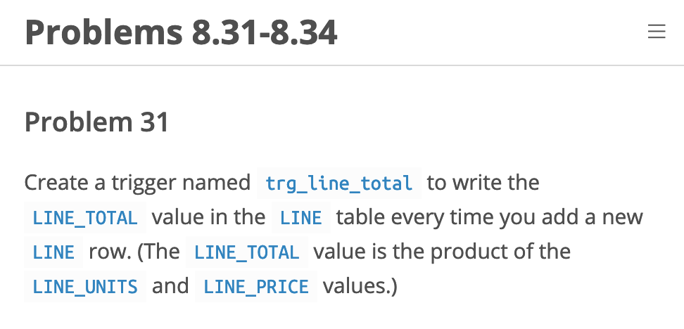 Solved FIGURE P8.31 CH08_SALECO2 DATABASE TABLES Database | Chegg.com